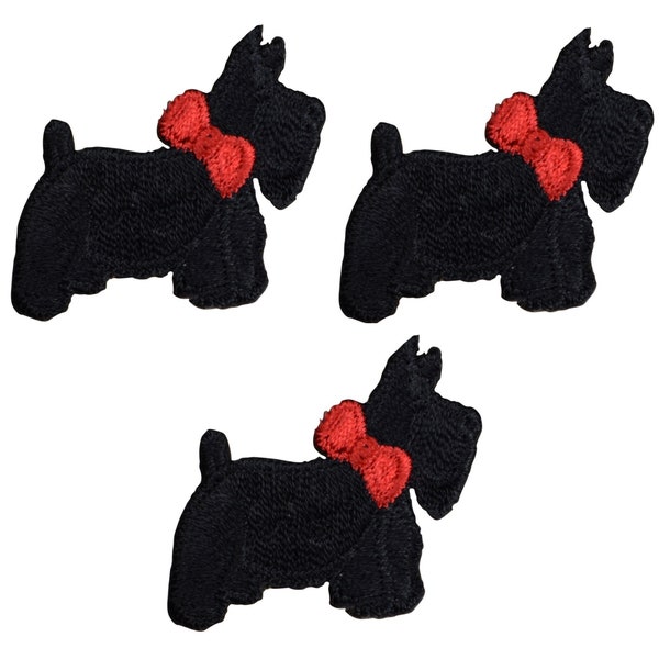 Scottie Dog Applique - Etsy