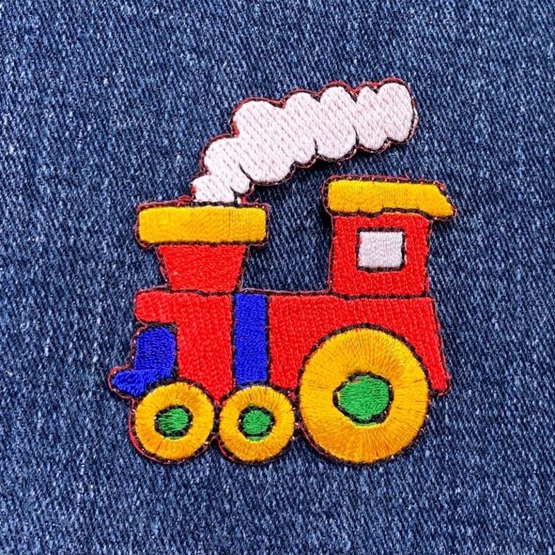 Train Applique - Etsy
