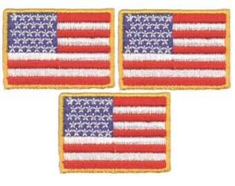 American Flag Patch United States of America USA | Etsy