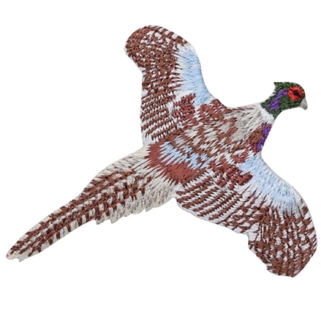 Ring-necked Pheasant Applique Patch - Bird Badge 2-7/8" (iron On) - Etsy
