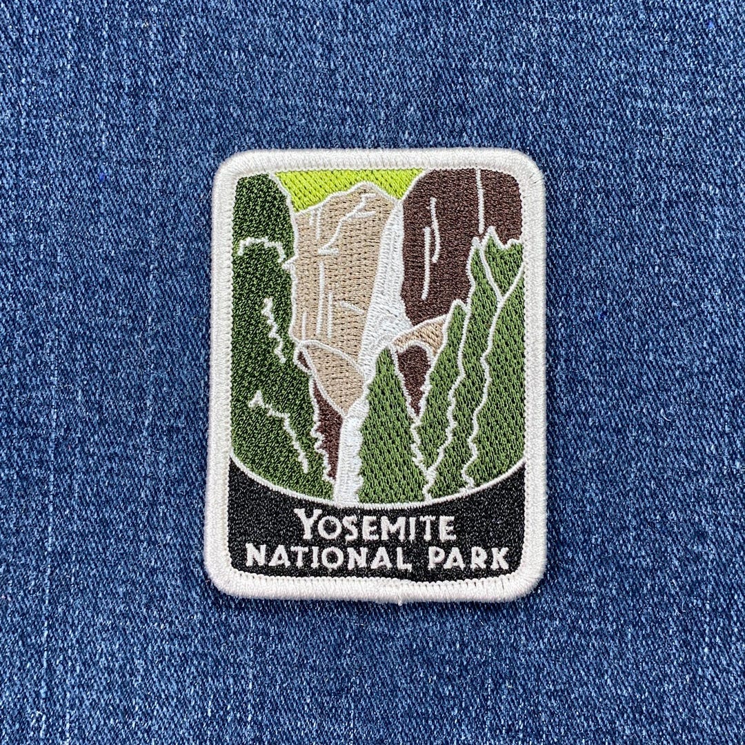 Yosemite Patch - Embroidered National Park & California Badge 2-7/8 ...