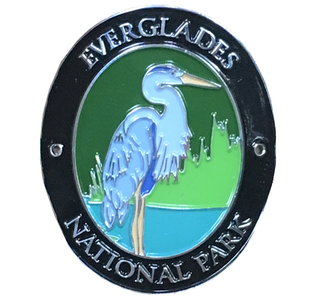 Everglades National Park Walking Stick Medallion Florida - Etsy