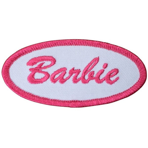 Barbie Name Iron on Patch - Etsy