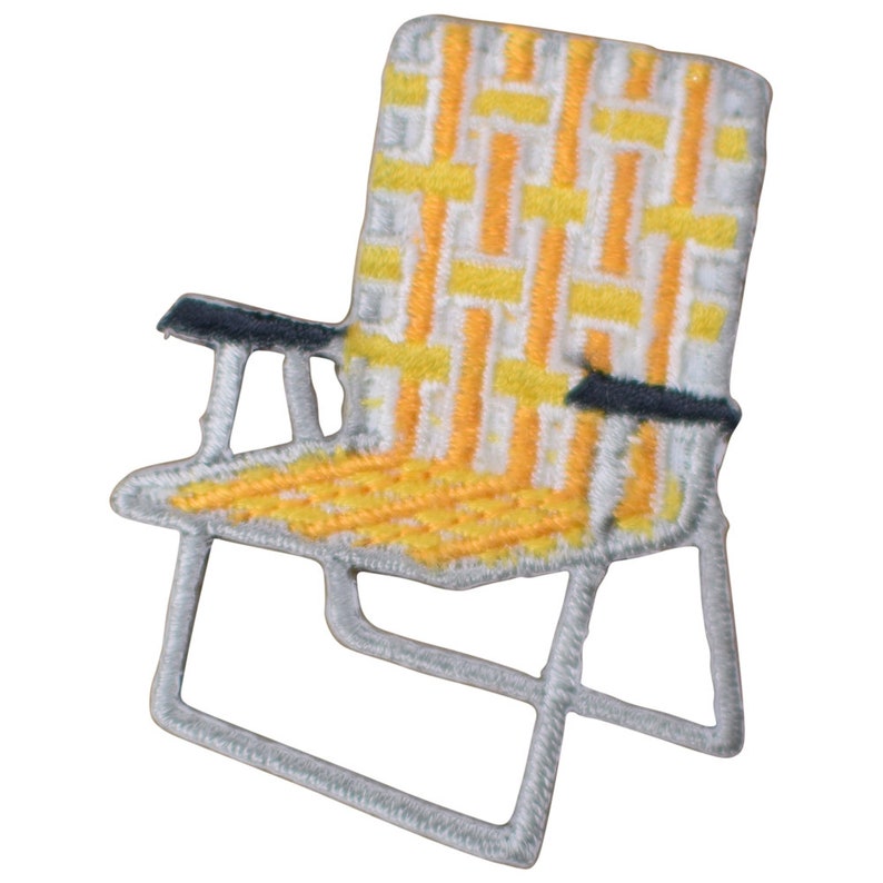 Lawn Chair Applique Patch Set Camping RV Folding Chair - Etsy