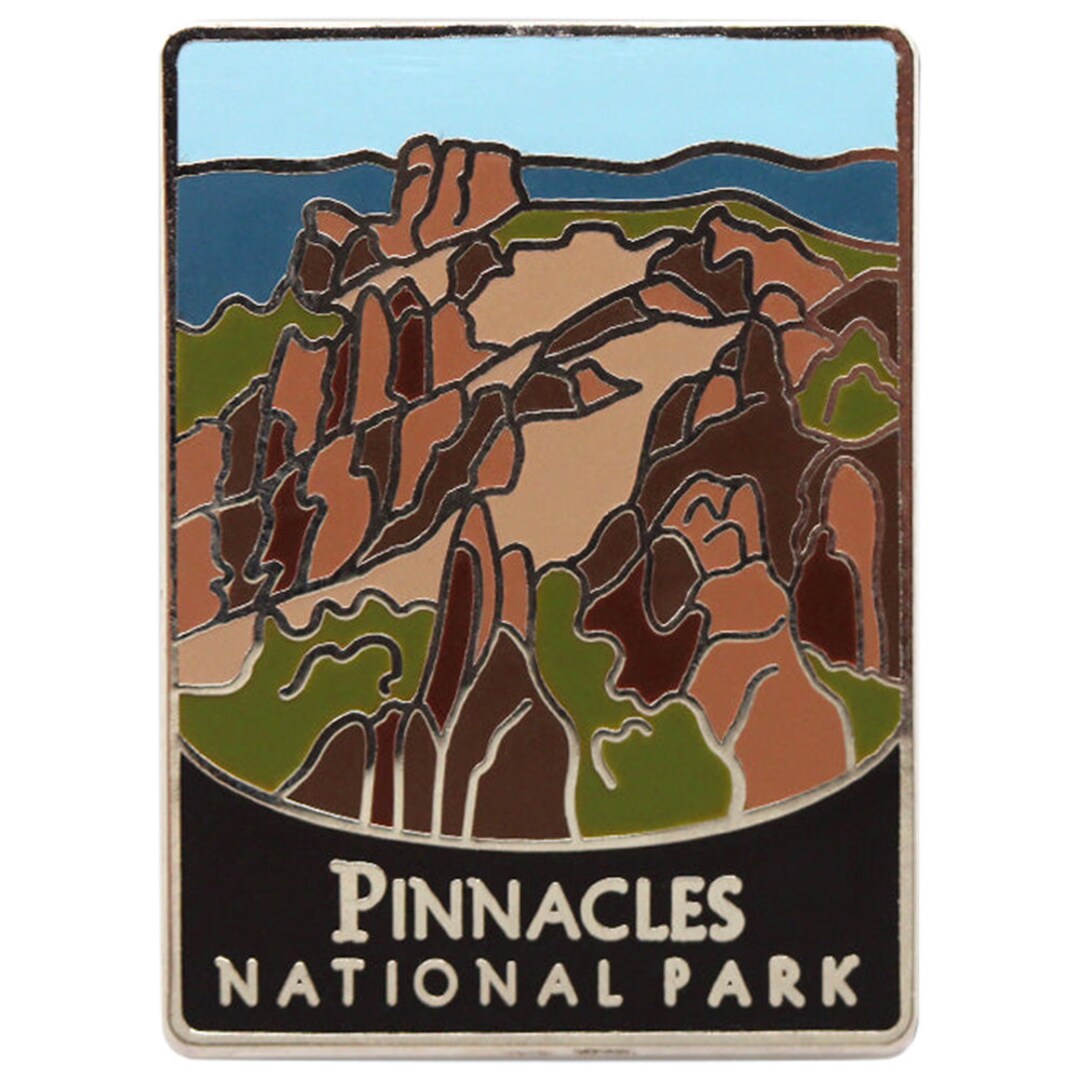 Pinnacles National Park Pin - California Souvenir, Official Traveler ...