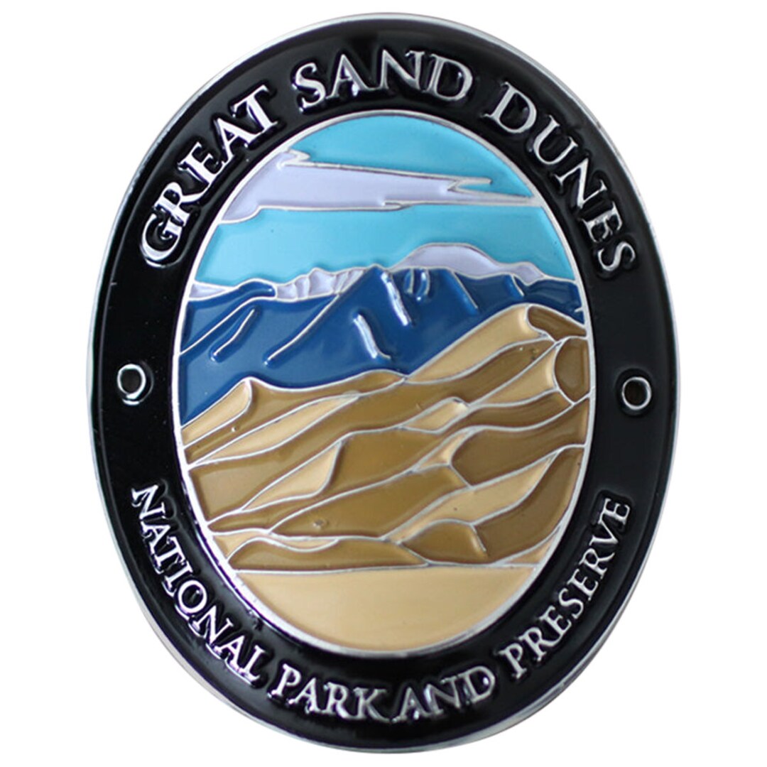 Great Sand Dunes Walking Stick Medallion - National Park & Preserve ...
