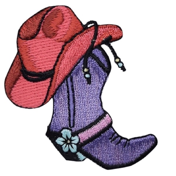 Cowboy Boot Applique - Etsy