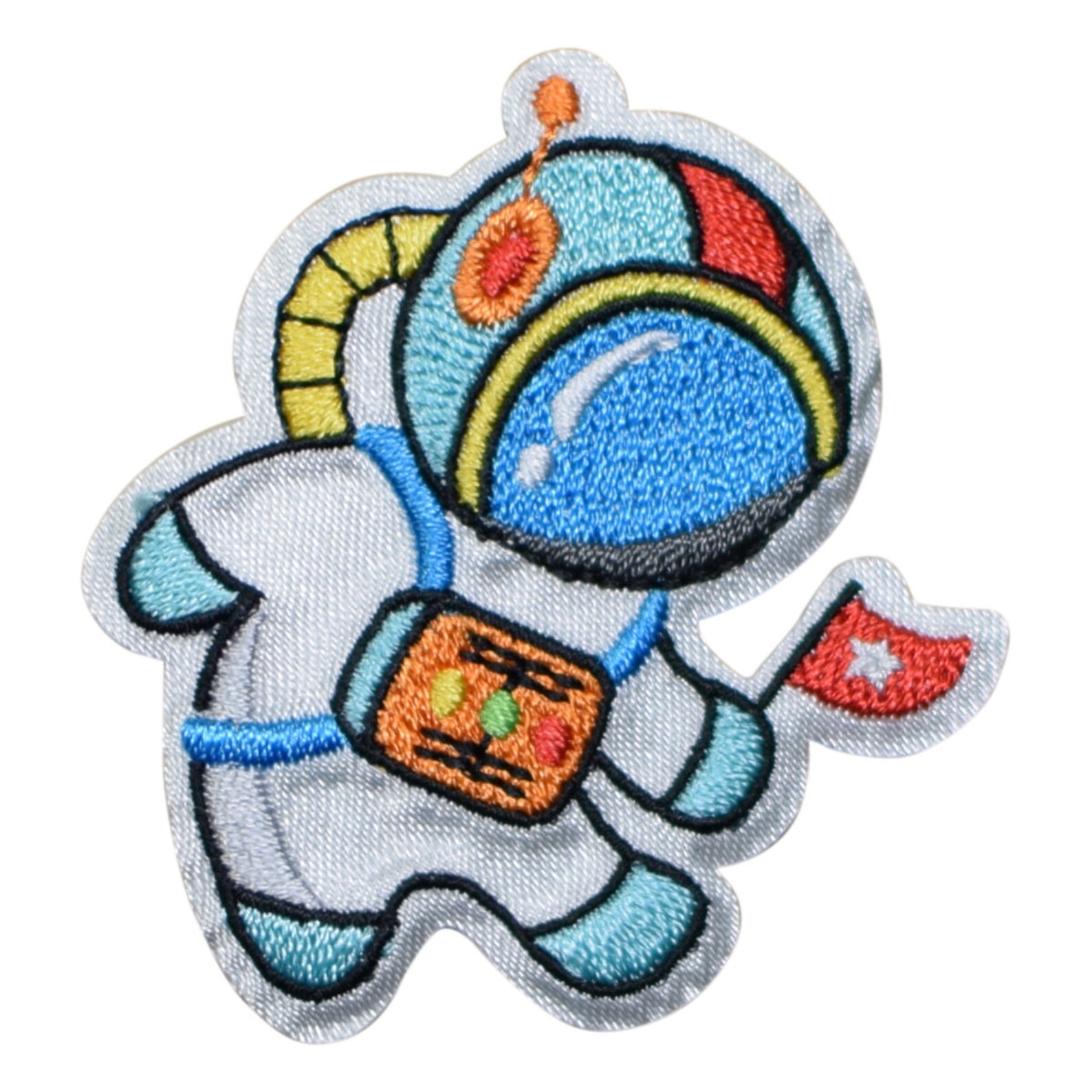 Astronaut Applique Patch Spacesuit Flag Outer Space - Etsy