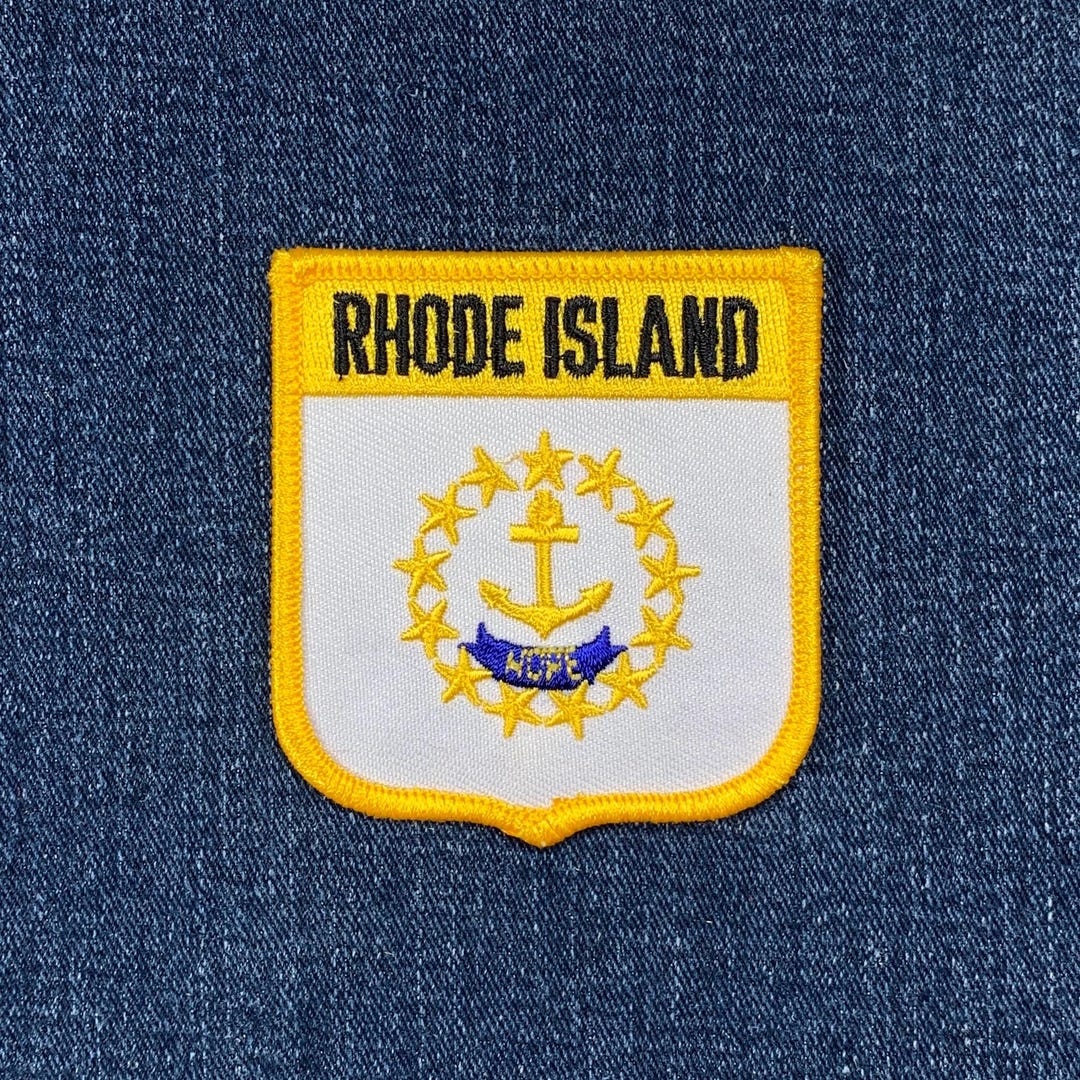 Rhode Island Patch - New England Providence Embroidered Badge 2.75 ...