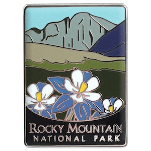 Rocky Mountain National Park Pin Colorado Souvenir, Official Traveler ...