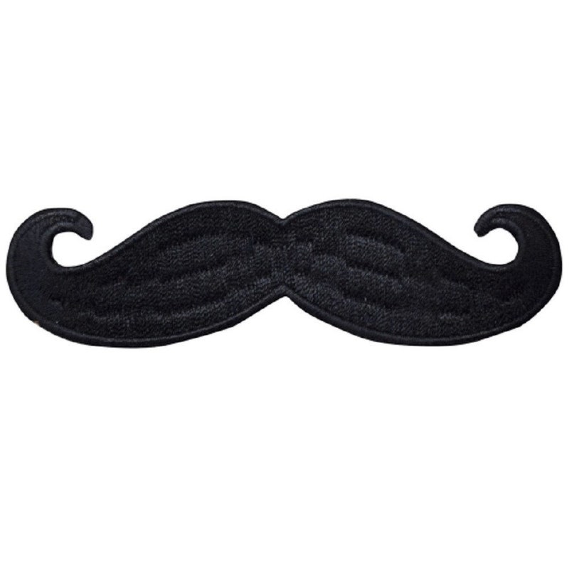Mustache Iron On - Etsy
