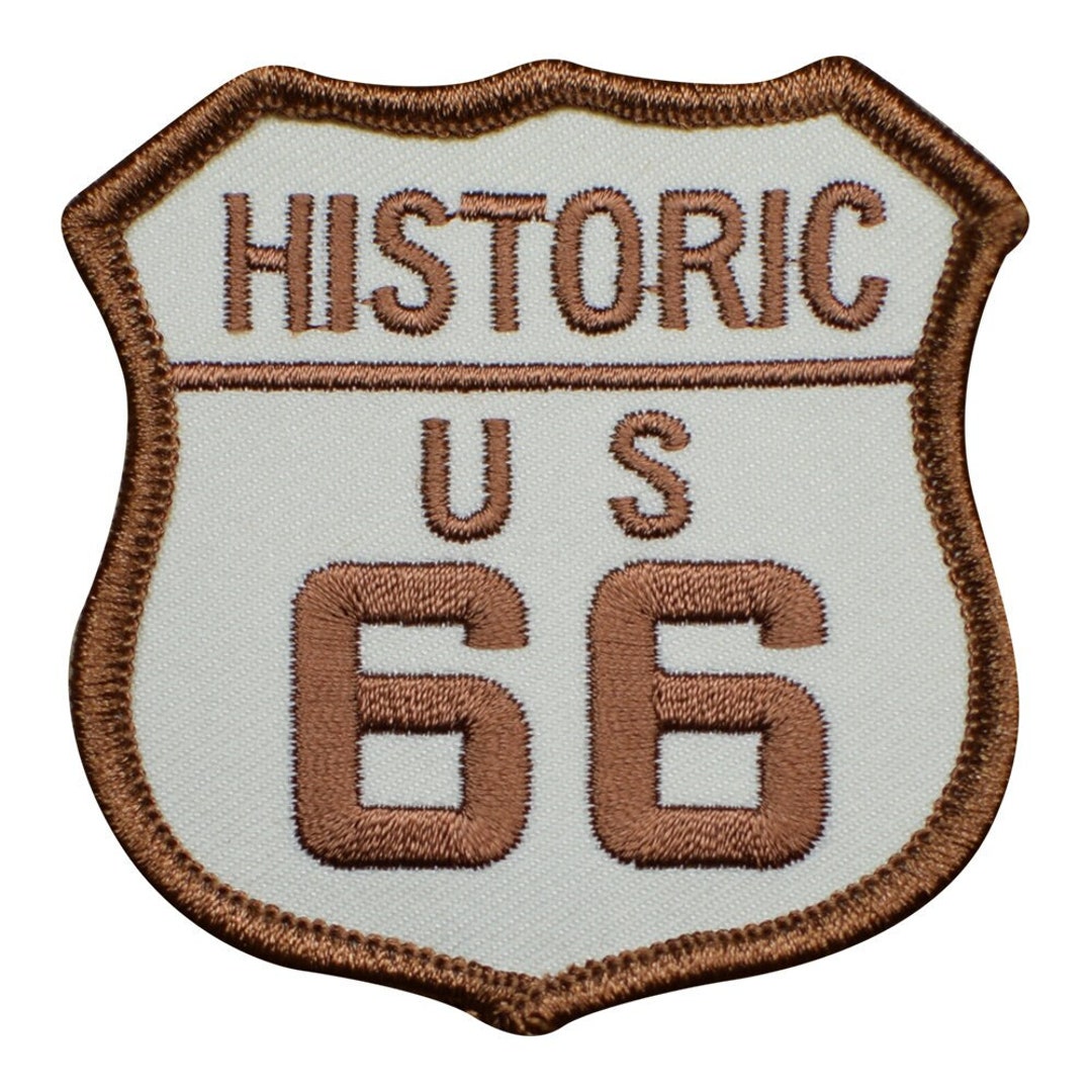 Historic Route 66 Patch: Collectible Iron-on (2.5") - Etsy