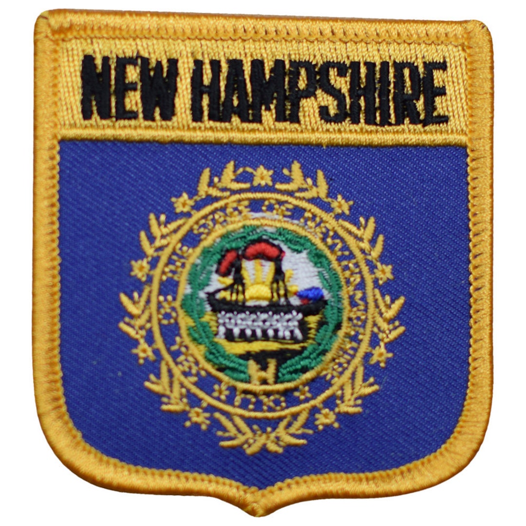 New Hampshire Patch Concord Manchester New England - Etsy