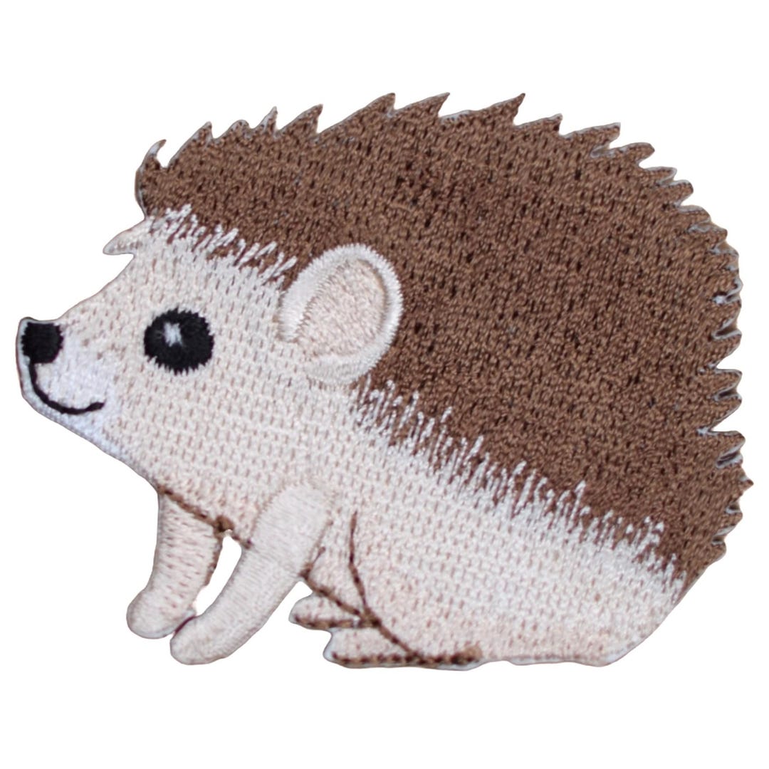 Hedgehog Applique Patch - Animal Zookeeper Pet Badge 2.25" (iron or Sew ...
