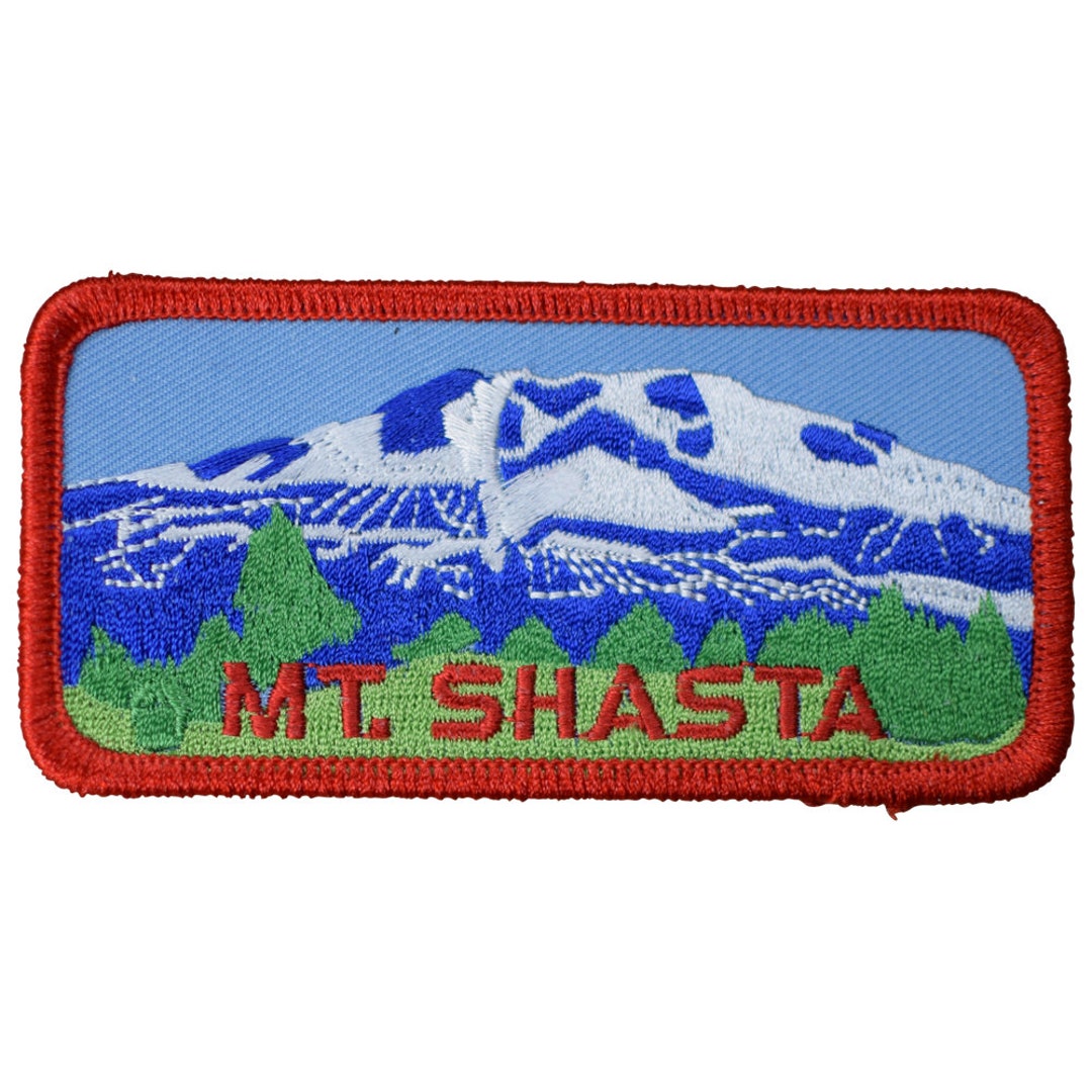 Mount Shasta Patch Cascade Range Siskiyou Trinity - Etsy