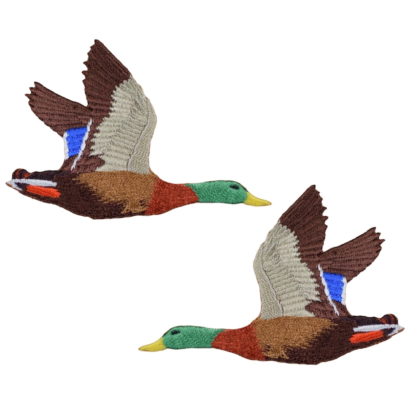 Large Iron on Duck Patches - Etsy