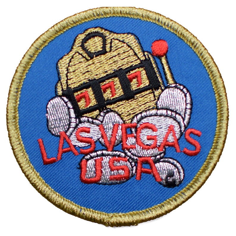 Las Vegas Patch Nevada Gaming Slot Machine 3 iron - Etsy