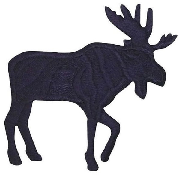 Moose Applique - Etsy