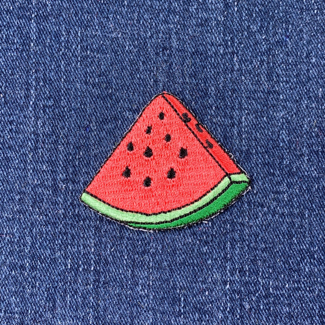 Watermelon Applique Patch - Summer Food Fruit Melon BBQ Tailgate ...