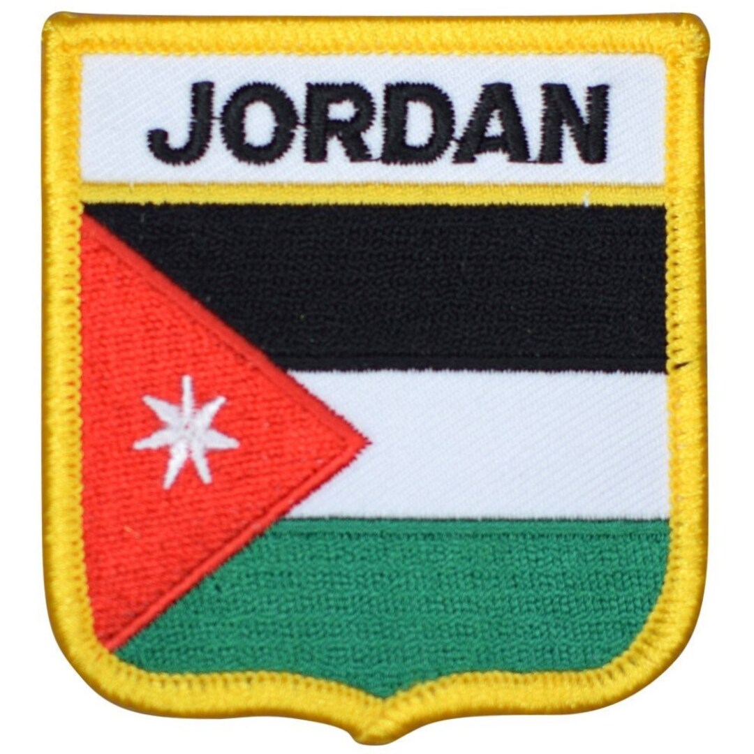 Jordan Patch Jordan River, Dead Sea, Red Sea, Amman 2.75 iron On - Etsy