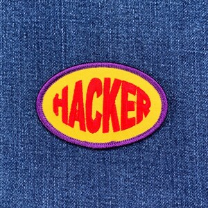 Hacker Patch Gamer, Computer Techie, Programmer Badge 3 iron On - Etsy
