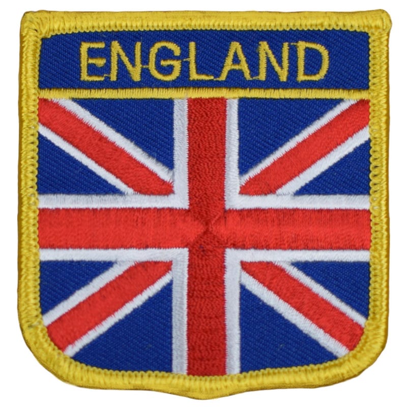 England Flag Patch Velcro - Etsy