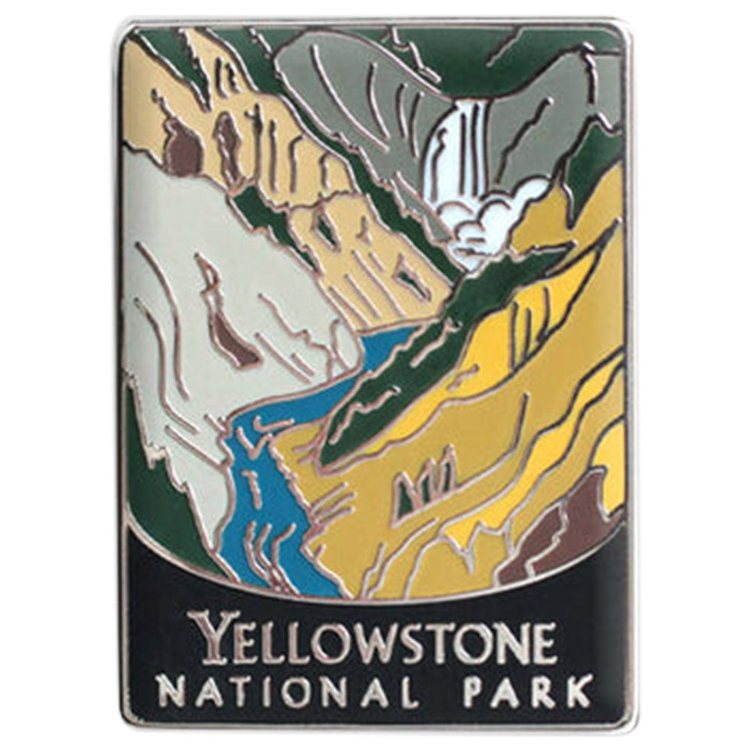 Yellowstone National Park Pin - Wyoming, Montana, Idaho, Traveler ...