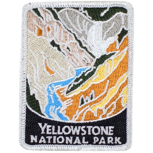 Official Yellowstone National Park Souvenir Patch Old Faithful - Etsy