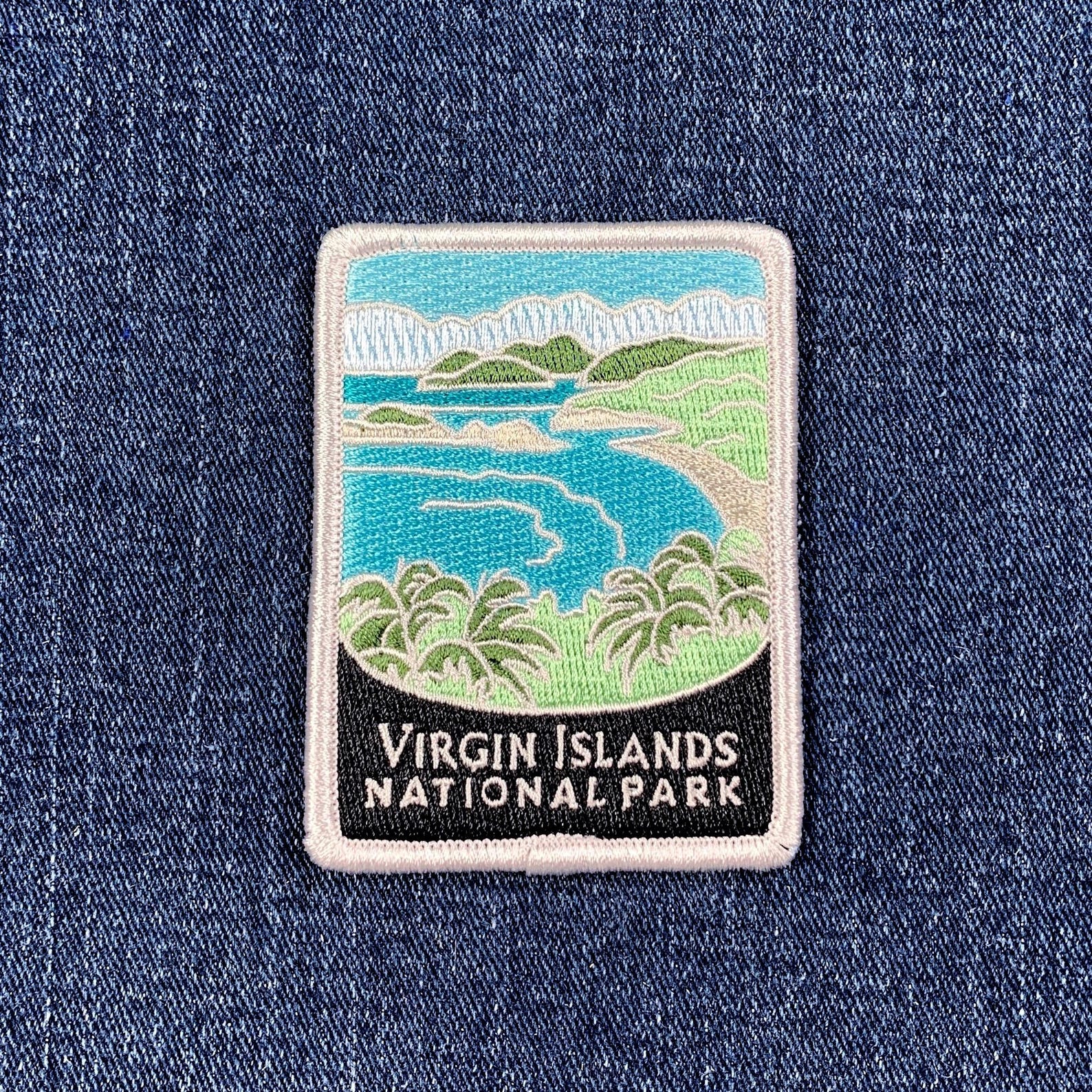 Virgin Islands National Park Patch - Embroidered Caribbean Badge 2-7/8 ...