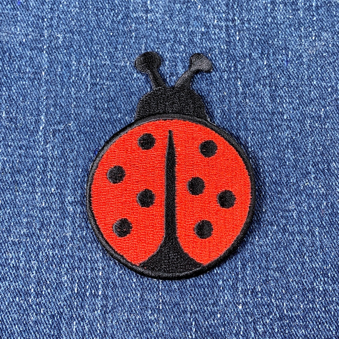 Ladybug Applique Patch - Bug Insect Embroidered Badge 2.75" (iron or ...