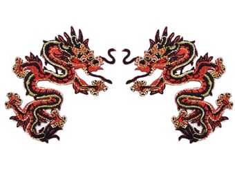 Dragon Applique Patch | Etsy