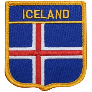Iceland Patch - Reykjavik, Glaciers, Arctic Circle, Norwegian 2.75" (iron On) - Etsy