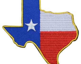 Texas State Flag Patch Custom Made F29 - Etsy