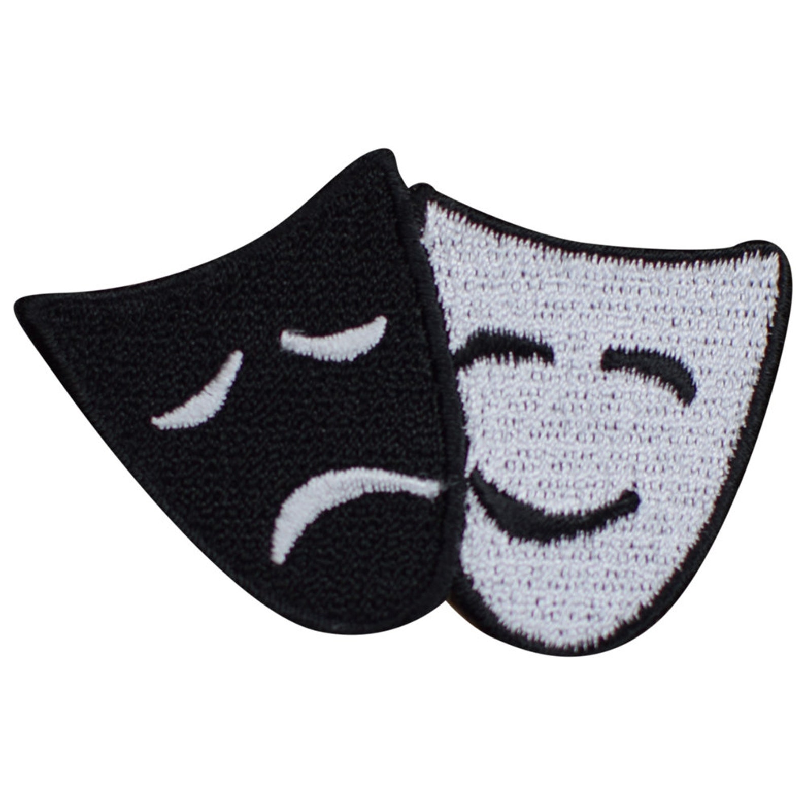 Comedy Tragedy Applique Patch - Embroidered Drama Theater Performing ...