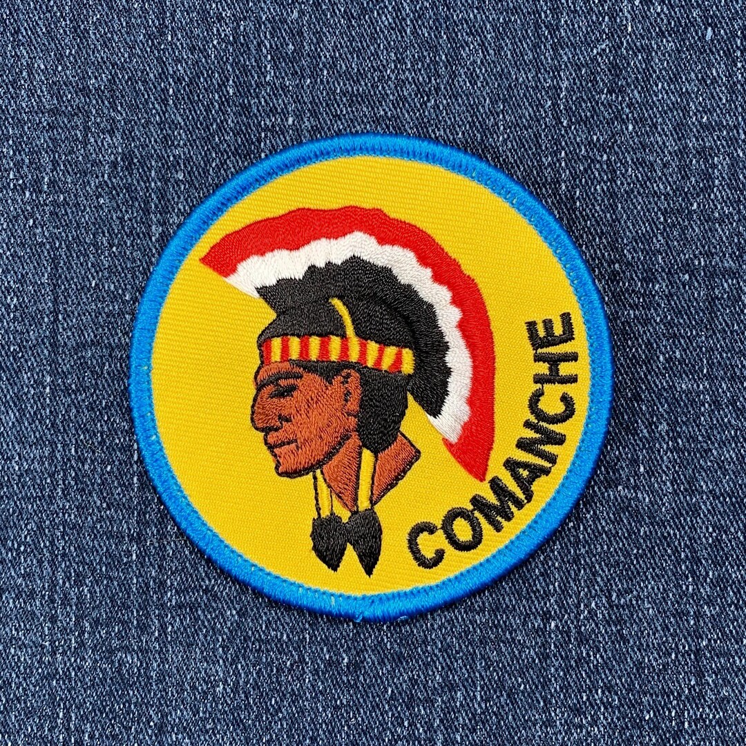 Comanche Patch - Embroidered Native American Indian Badge 3" (iron On ...