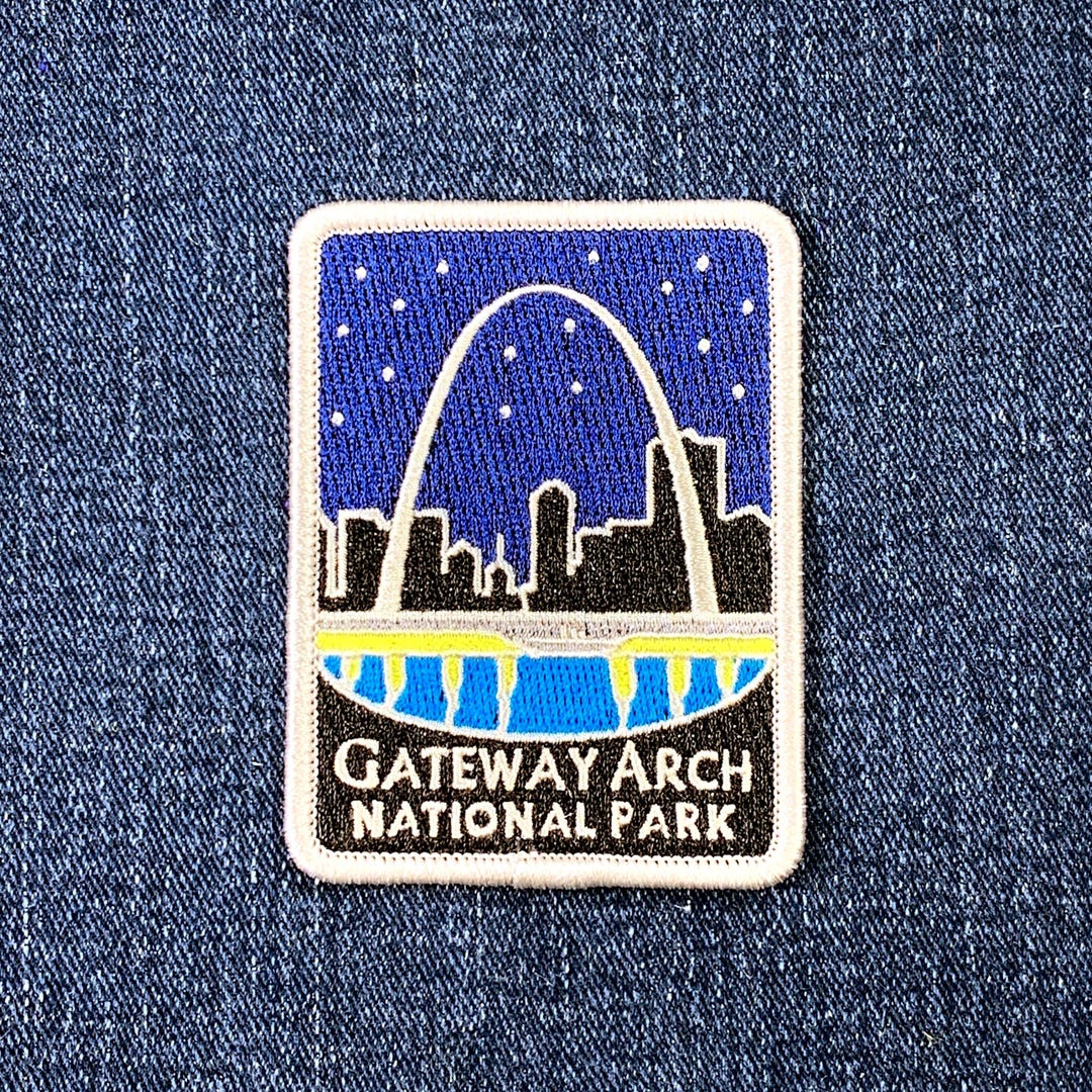 Gateway Arch National Park Patch - Embroidered St. Louis Missouri Badge ...