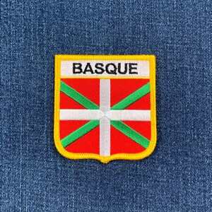 Basque Patch - Western Pyrenees, Bay of Biscay 2.75" (iron On) - Etsy