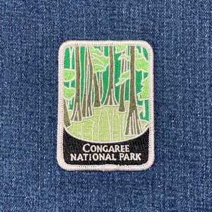 Congaree National Park Patch - South Carolina, Traveler Series 3" (iron ...