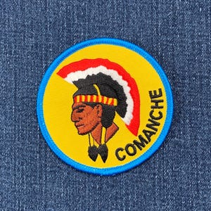 Comanche Patch - Indian, Native American, Headdress 3" (iron On) - Etsy