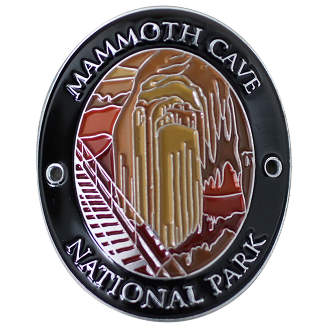 Mammoth Cave National Park Walking Stick Medallion - Kentucky Hiking ...