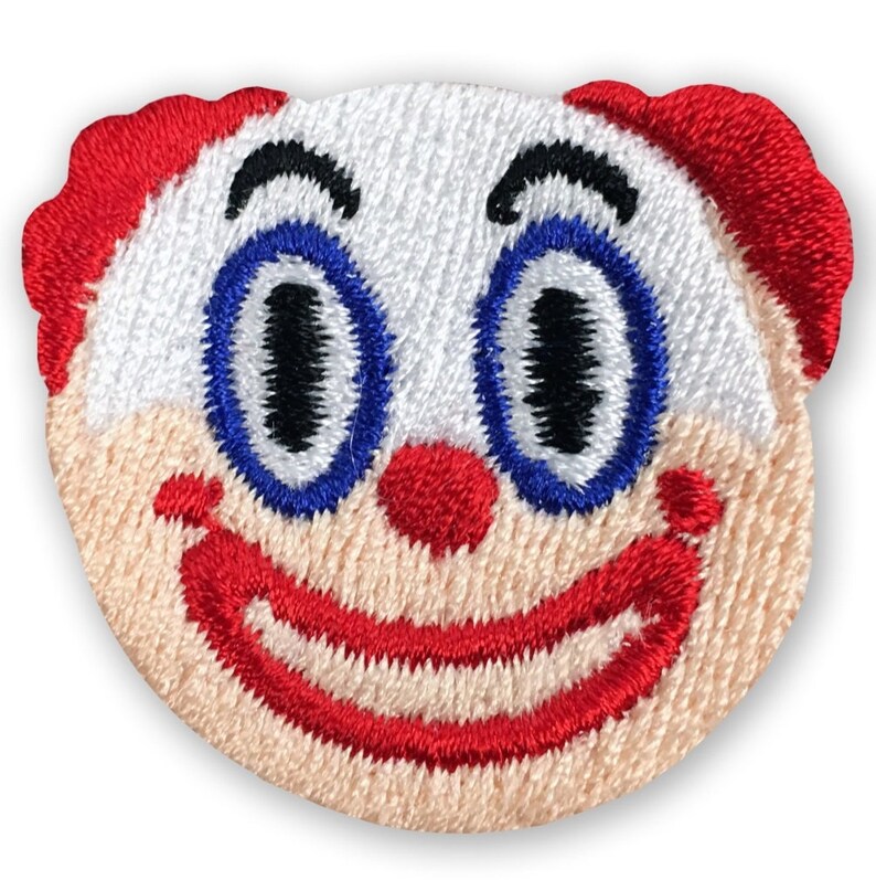 Small Clown Applique Patch Fool Dummy Dunce Nitwit Badge - Etsy