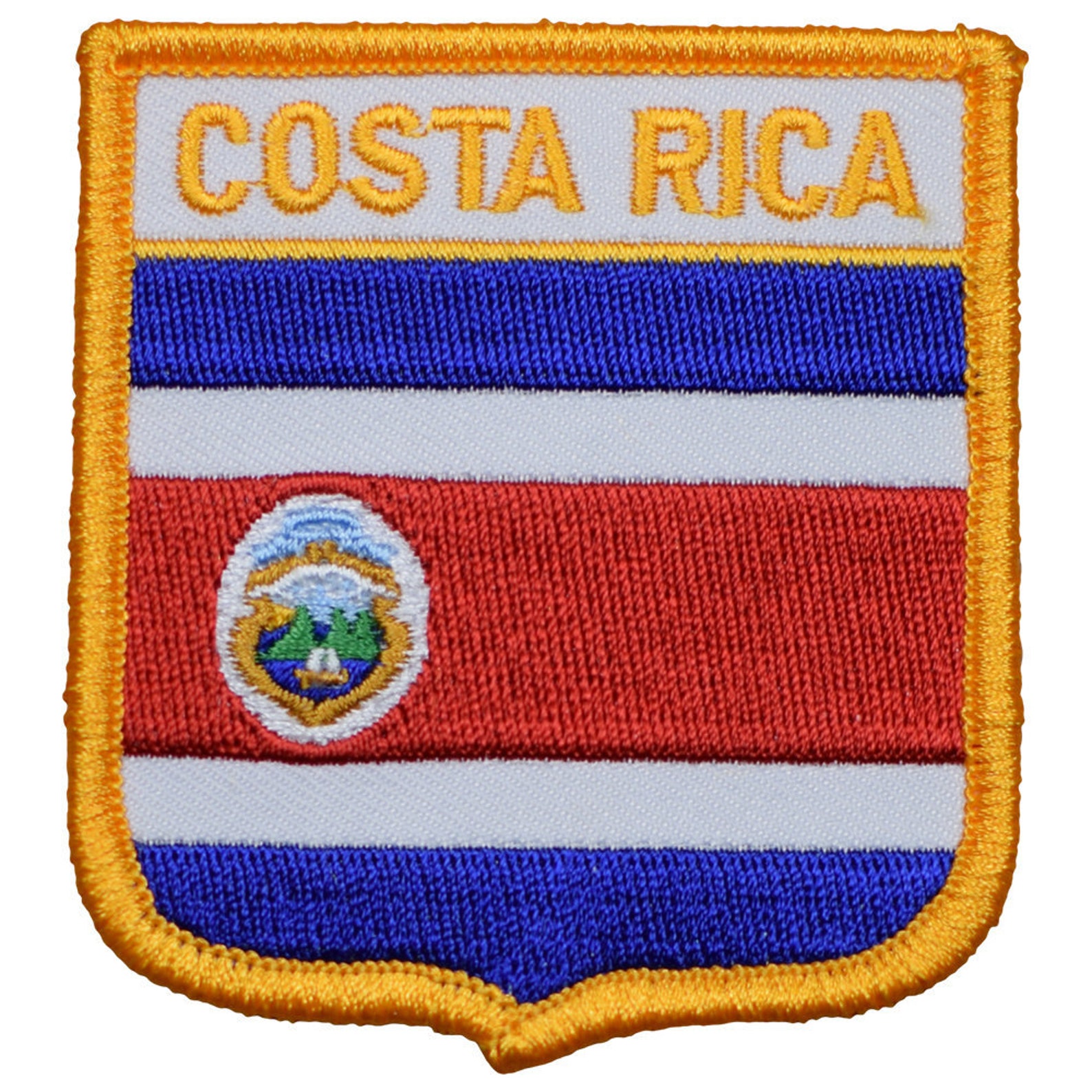 Costa Rica Patch República De Costa Rica Central America - Etsy