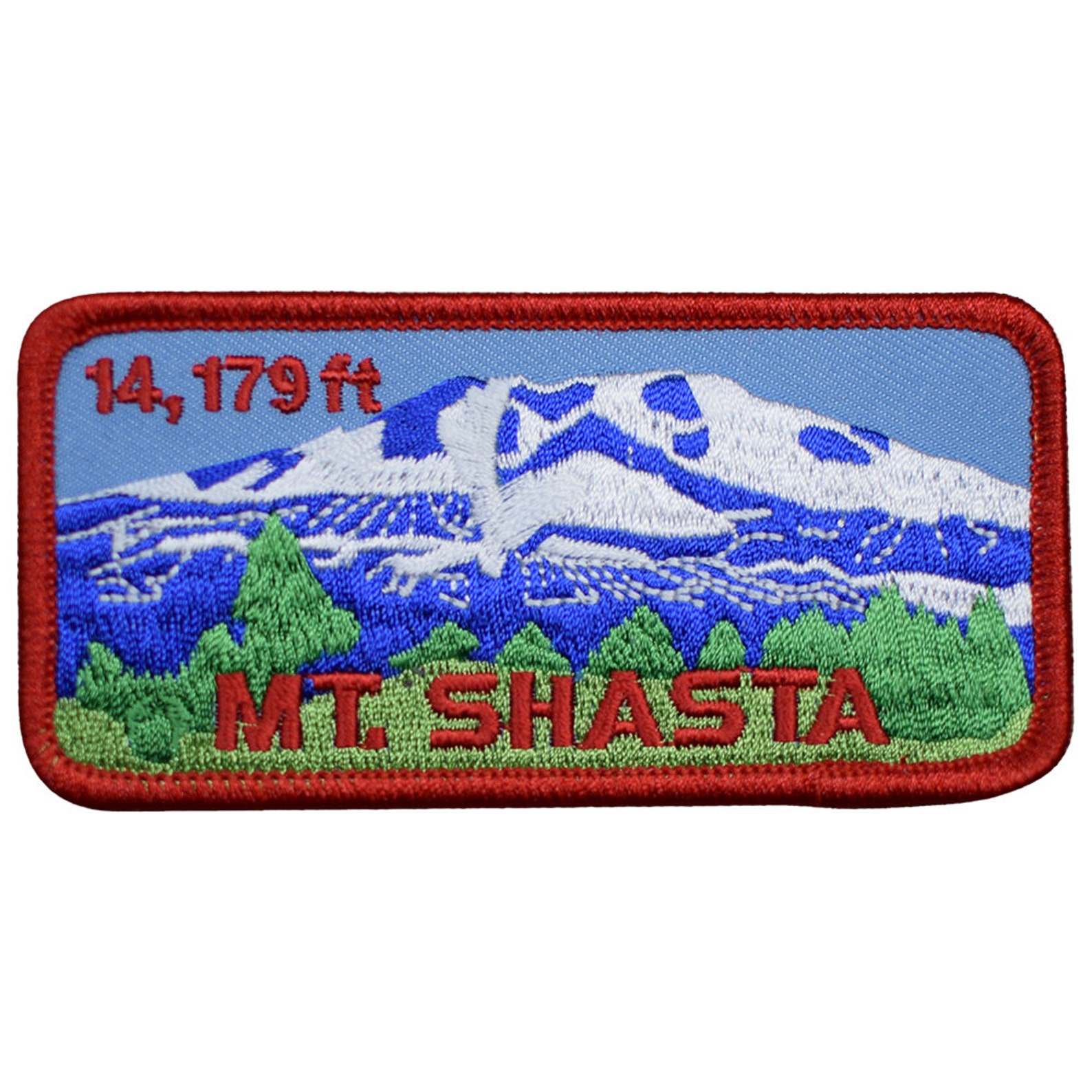 Mount Shasta Patch Cascade Range Siskiyou Trinity | Etsy
