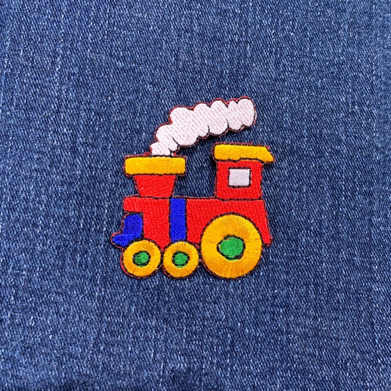 Train Applique - Etsy