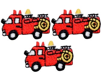 Fire Truck Patch Custom Made - Etsy