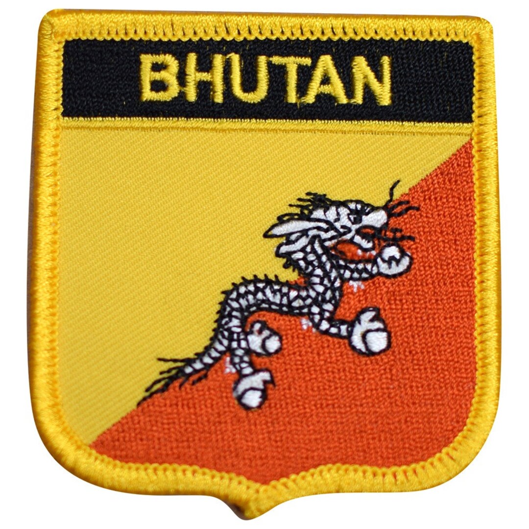 Bhutan Patch - Eastern Himalayas, Buddhist 2.75" (iron On) - Etsy