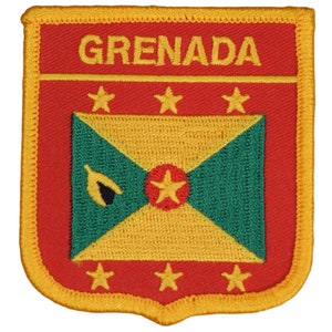 Grenada Patch - West Indies, Caribbean Sea, Grenadines Islands 2.75" (iron On) - Etsy