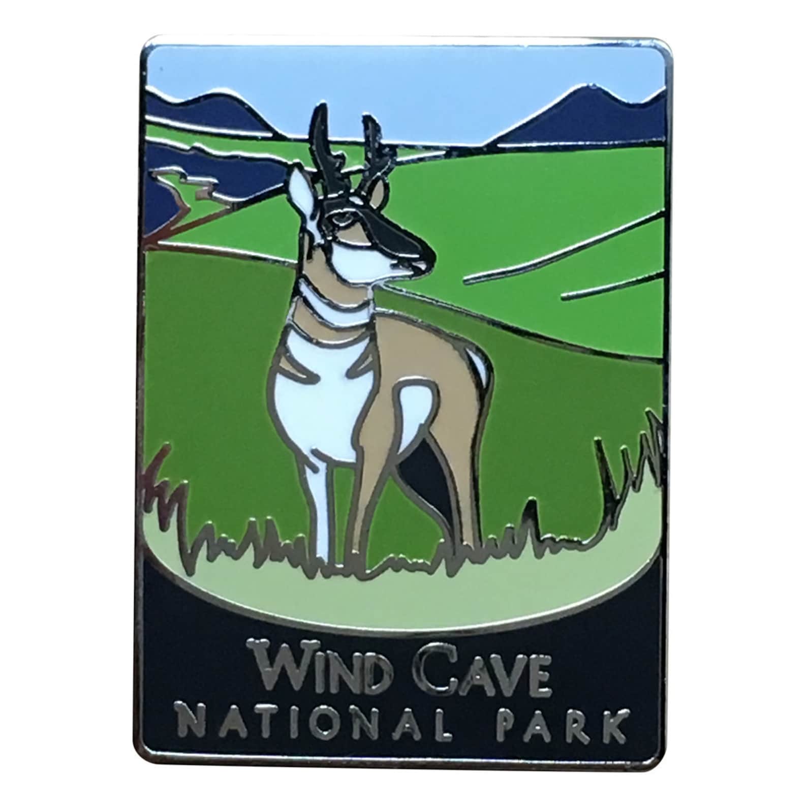 Wind Cave National Park Pin South Dakota Souvenir Official | Etsy