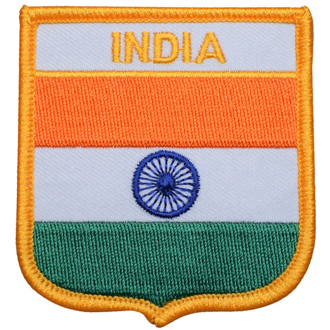 India Patch - Indian Ocean, Arabian Sea, New Delhi, Mumbai 2.75" (iron ...