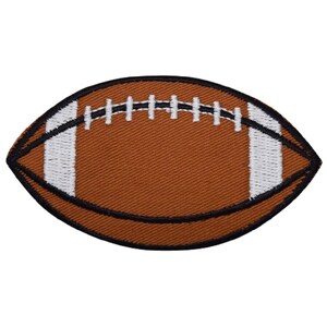 Football Applique Patch Sports Badge 3.5 iron On - Etsy